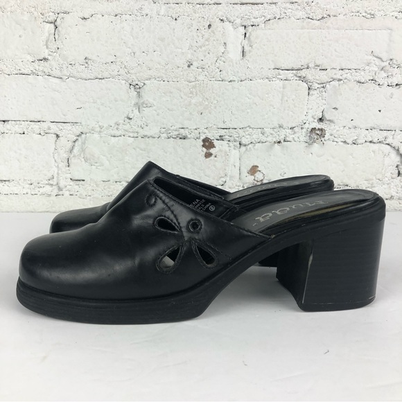 Vintage | Shoes | Vintage Mudd Chunky Heeled Mules | Poshmark